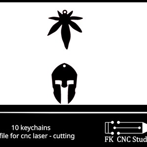 10 Keychains for Laser DXF Files - Etsy