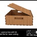 Laser Cut Wooden Box CNC Design Dfx Files - Etsy