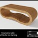 Parametric Table Design Dxf Files for Cnc Machine Cutting - Etsy