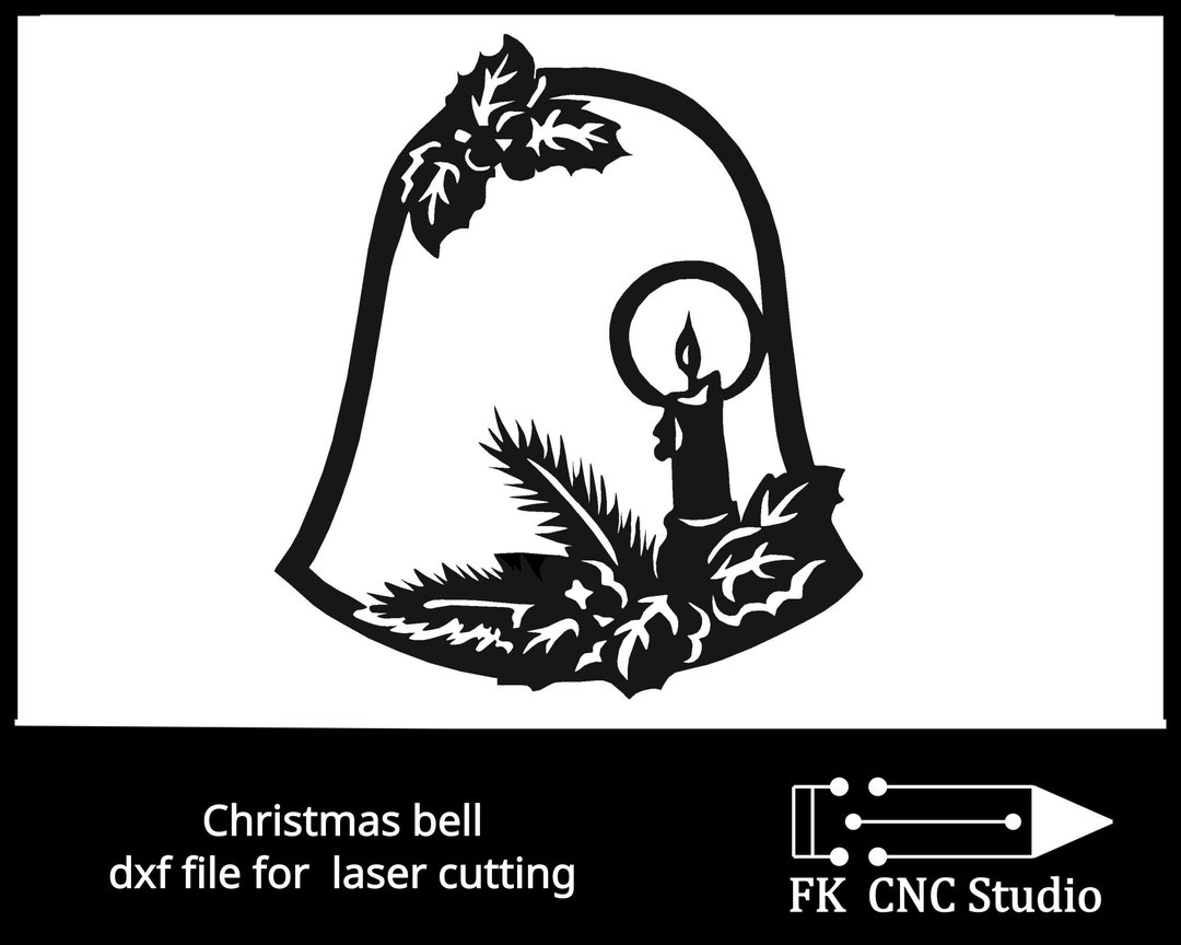 Christmasbell Dxf Files for Laser Cnc Machine - Etsy