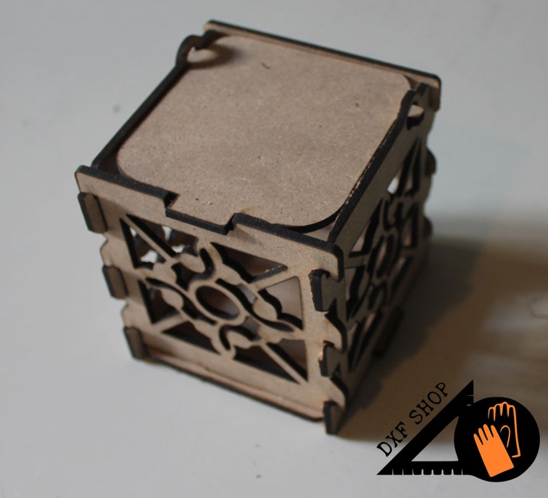 Candle Holder dxf files for Laser Cnc machine | Etsy