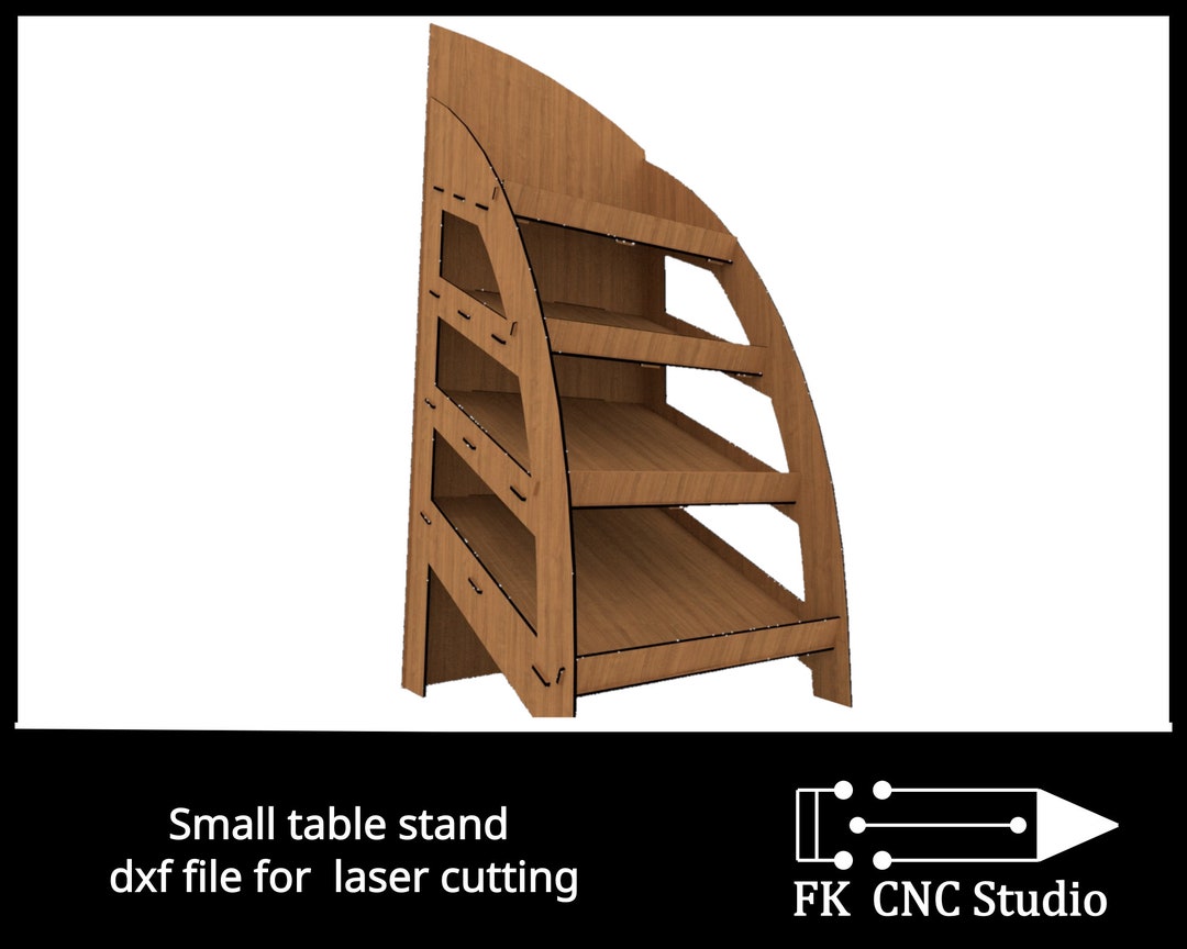 Small Stand for Laser Cutter DXF Files - Etsy