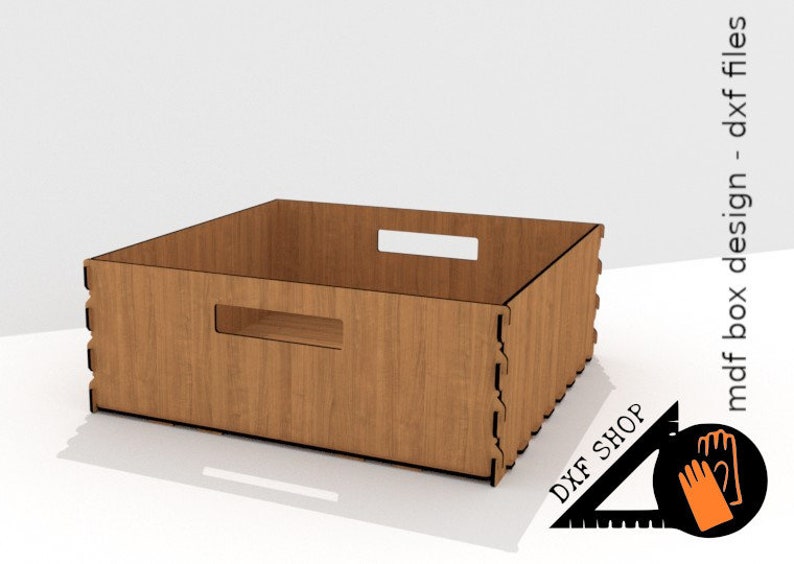 Laser Cut Wooden Box CNC Design Dfx Files | Etsy