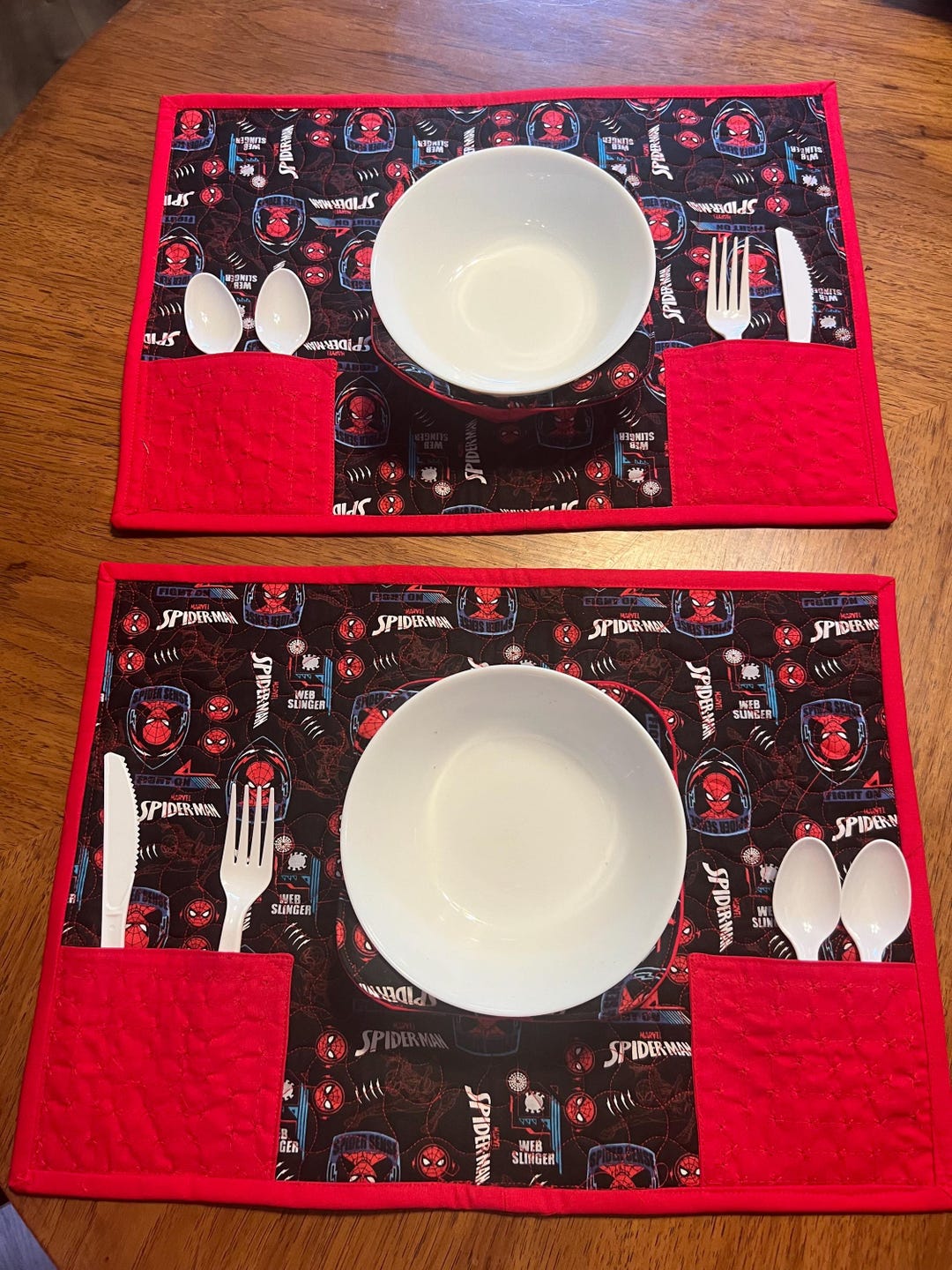 Spider-man Placemats & Rainbow Placemats - Etsy