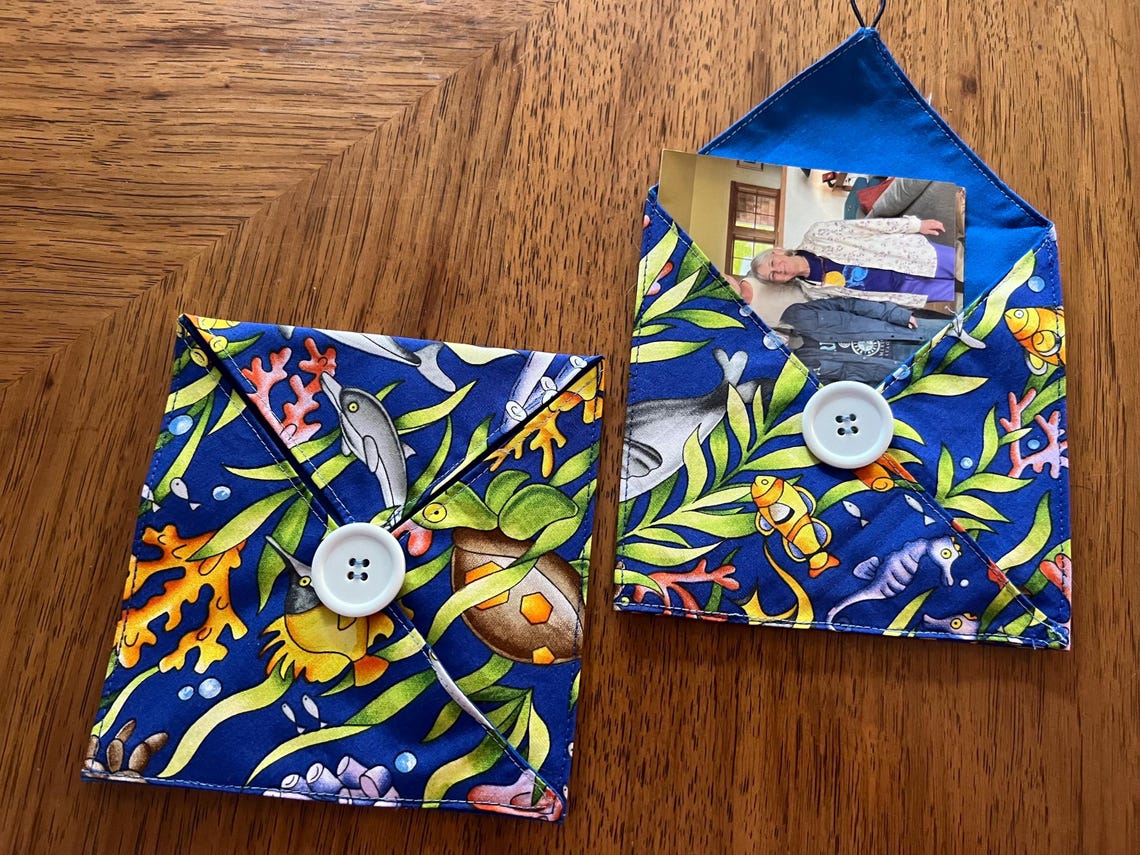 Fabric Envelopes - Etsy