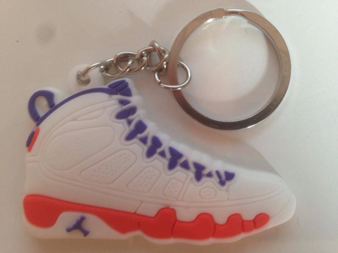 Jordan Keyring 9 IX Knicks Keychain - Etsy