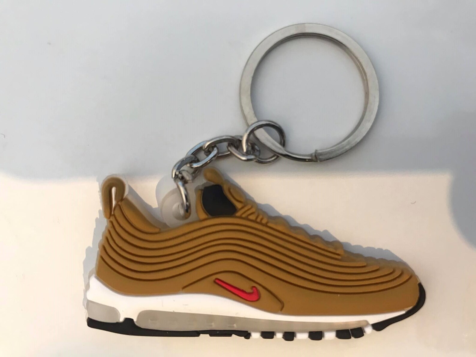 Nike Air Max 97 Schlüsselanhänger Keychain Gold - Etsy