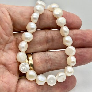 Baroque Creamy White FW Pearl 8" Strand| 9.5x9x6 to 13x9x6mm| White| 21 ...