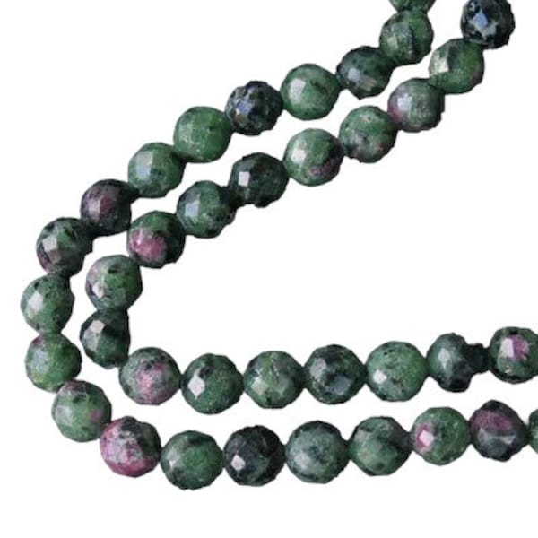 Ruby Zoisite Beads - Etsy
