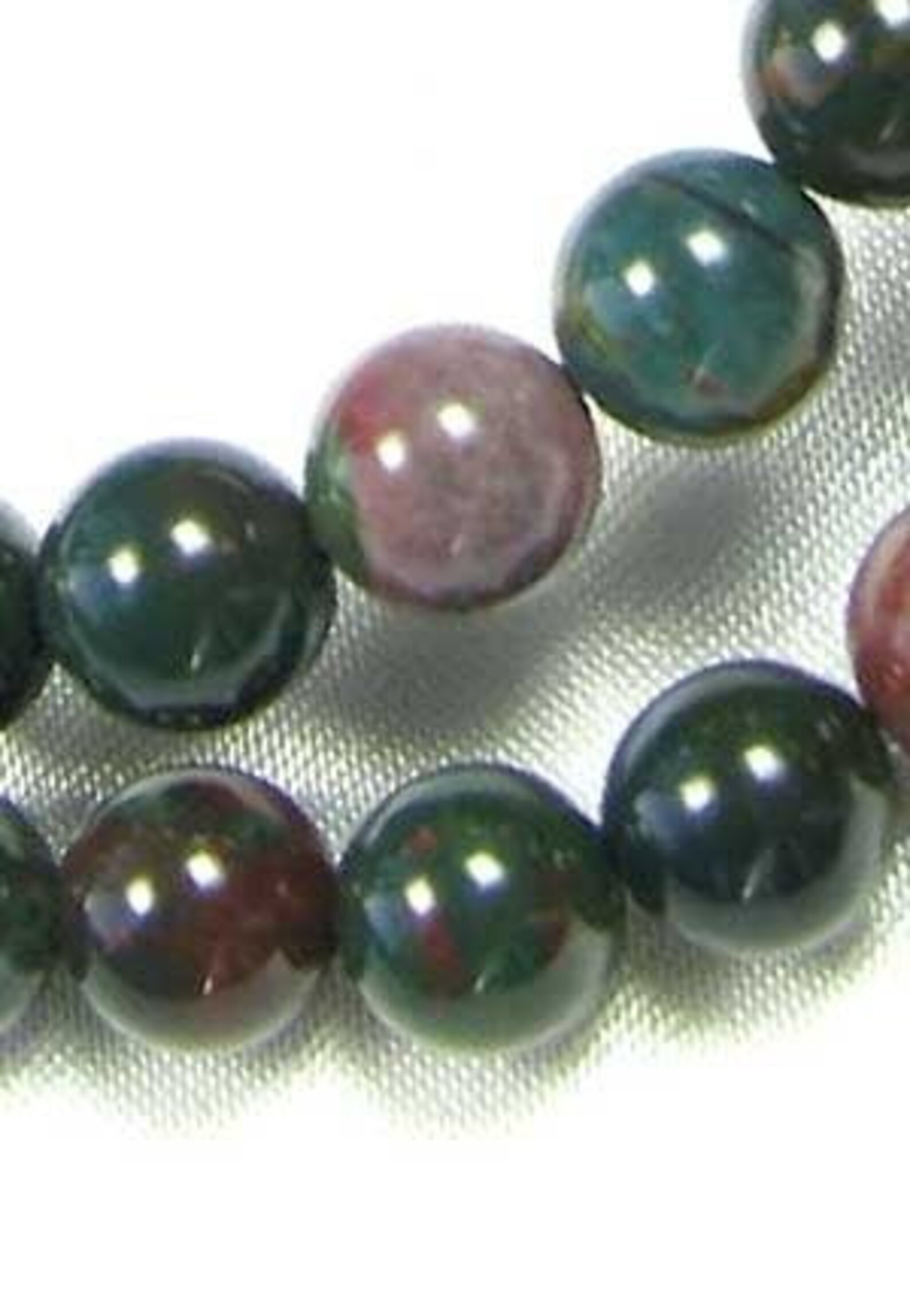 Divine 8 Bloodstone Agate Bead Strand 6mm Green/red - Etsy