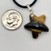 Tiger Eye Starfish Pendant Necklace | Semi Precious Stone | Silver ...