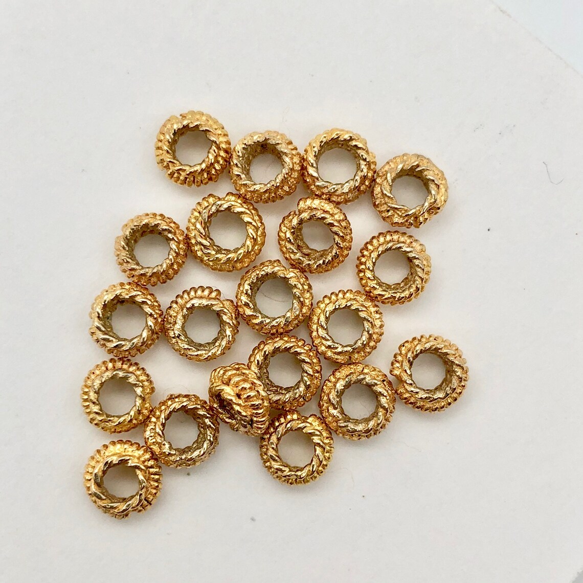 Fantastic Copper Braided Spacer Beads 6x3mm Copper - Etsy