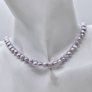 Fairy Winkle Lavender Fresh Water Pearl Strand 6x5.5 to 7x6 - Etsy
