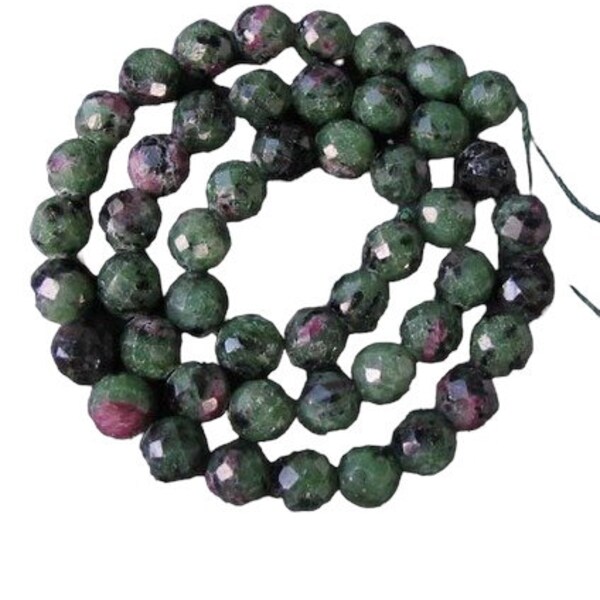 Ruby Zoisite Beads - Etsy
