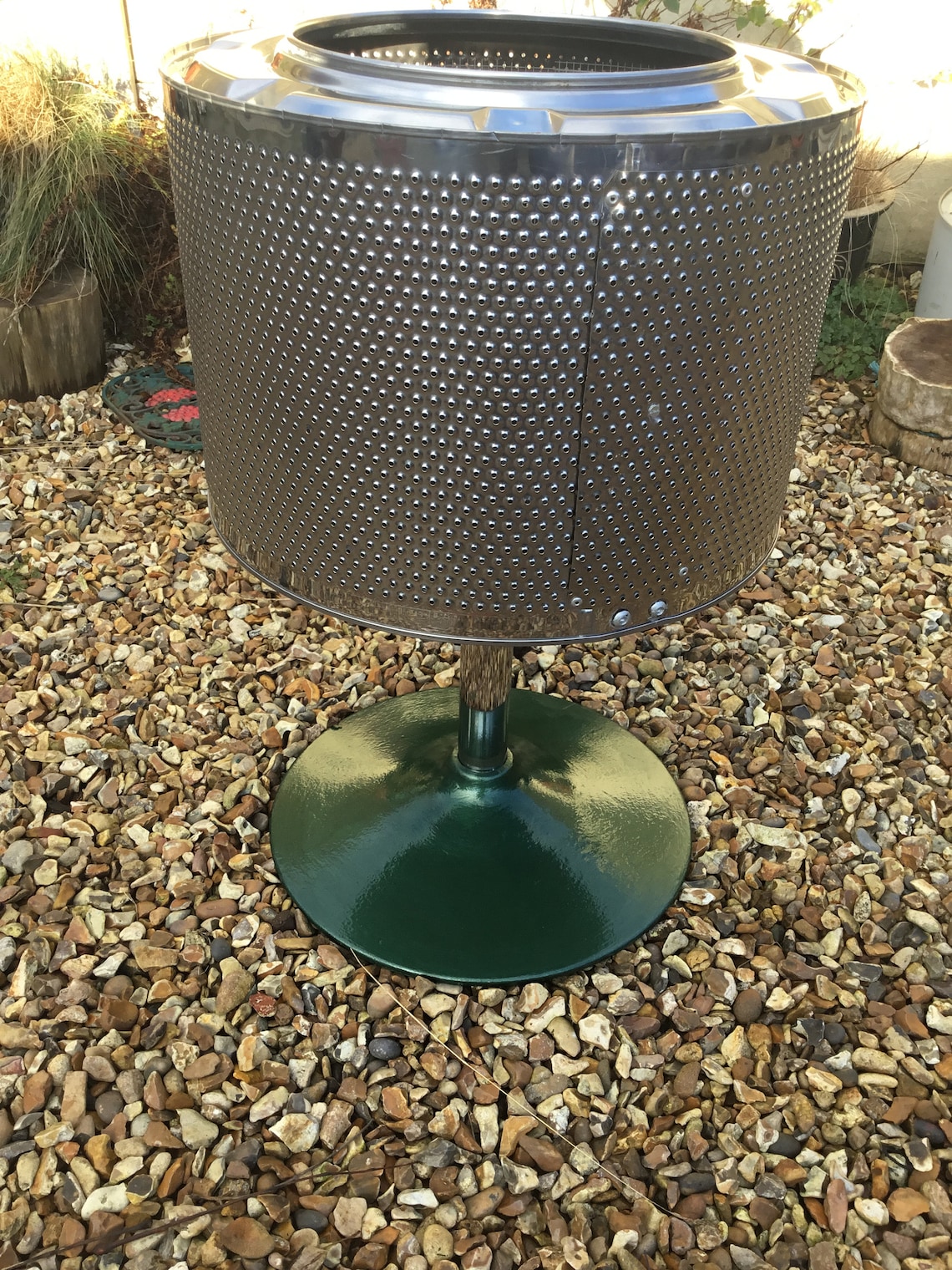 Fire Pit Hand Crafted From Washing Machine Drum.... - Etsy