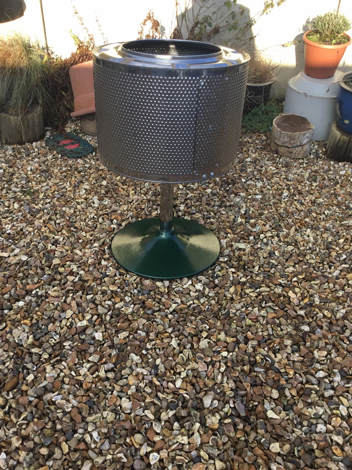 Fire Pit Hand Crafted From Washing Machine Drum.... - Etsy