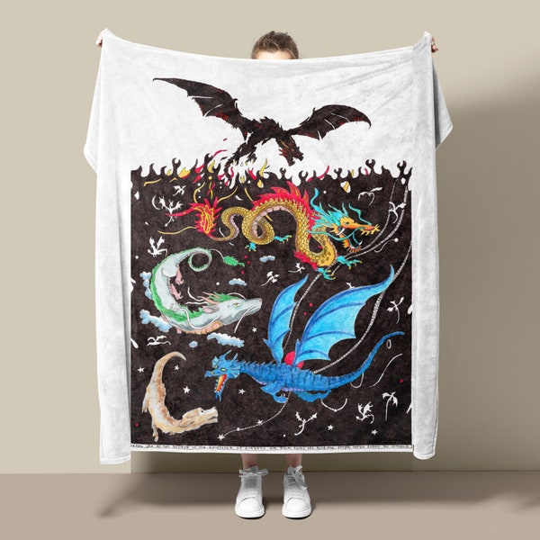 Dragon Blanket - Etsy UK