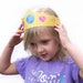 Kids Pretend Play Printable - Princess Crown With Jewel Stickers - Etsy