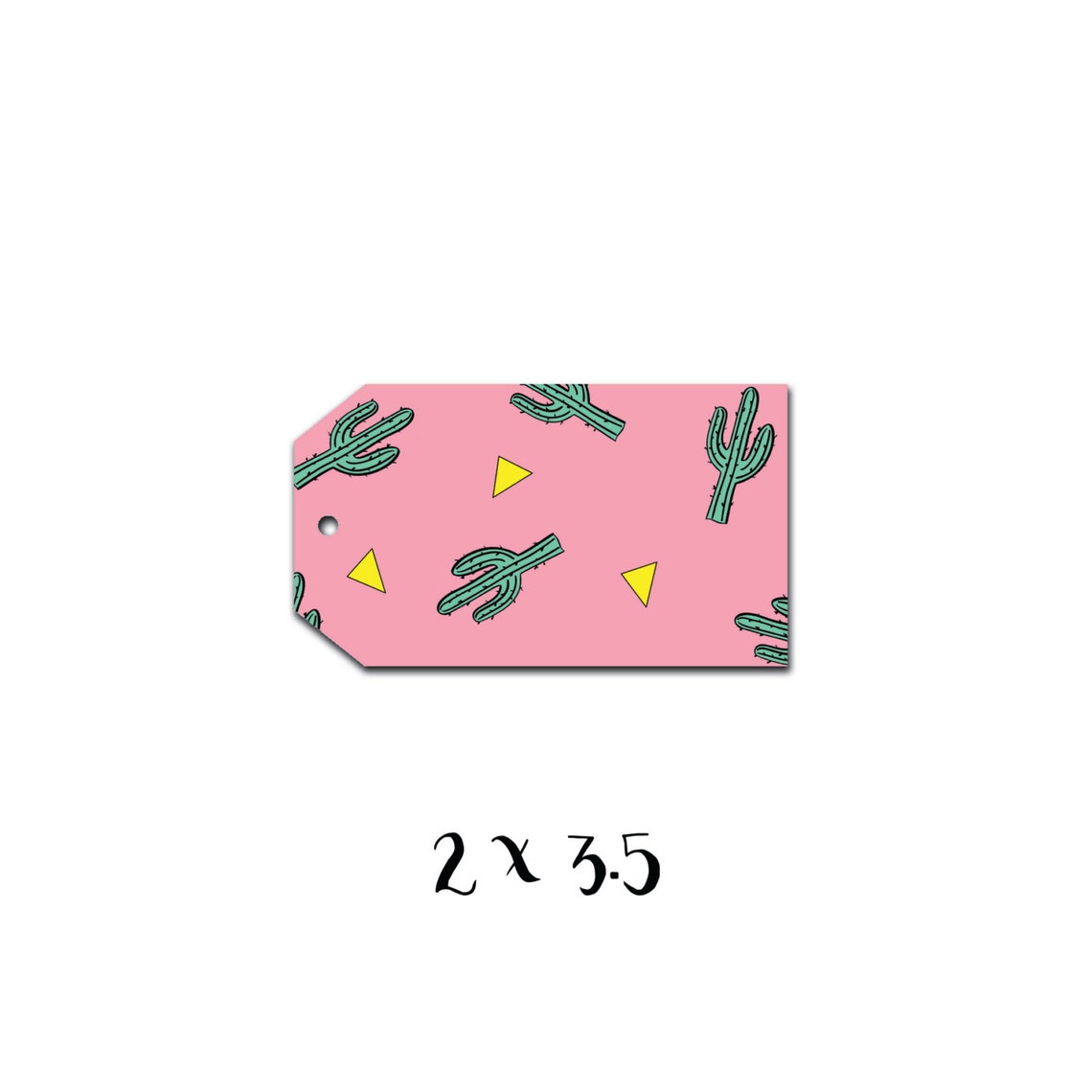Printable Stationery Cactus Gift Tags - Etsy