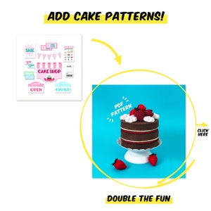 Kids Pretend Dramatic Play Printable - Cake Shop Bakery Store Set - Etsy