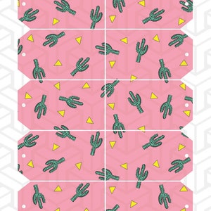 Printable Stationery Cactus Gift Tags - Etsy