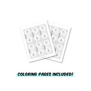 Kids Pretend Play Printable - Play Money - Basic Set - Etsy UK