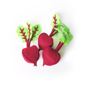 Beet PDF Felt Pattern - Easy Play Food DIY Template & Instructions - Etsy