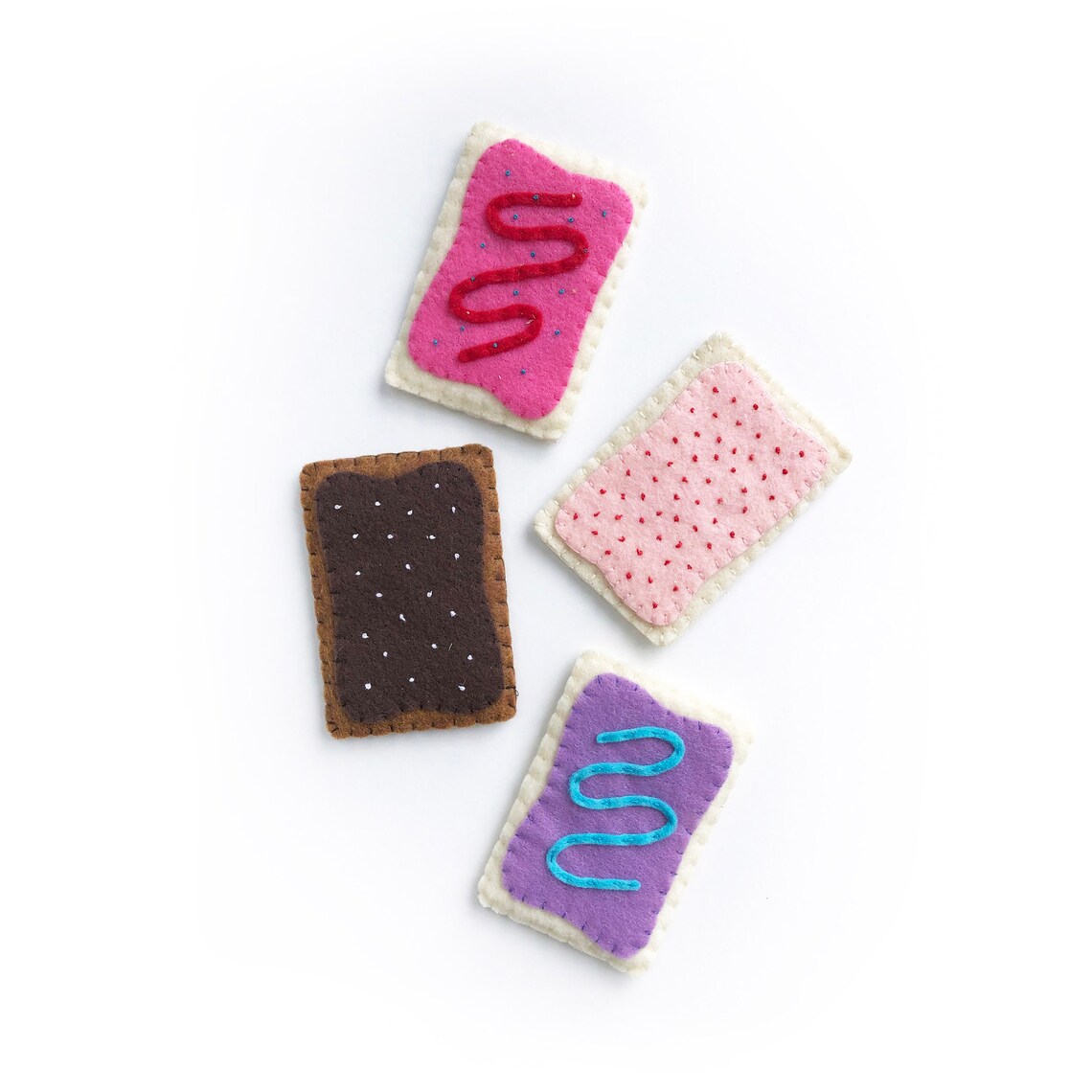 Poptart PDF Felt Pattern Easy Play Food DIY Template & - Etsy