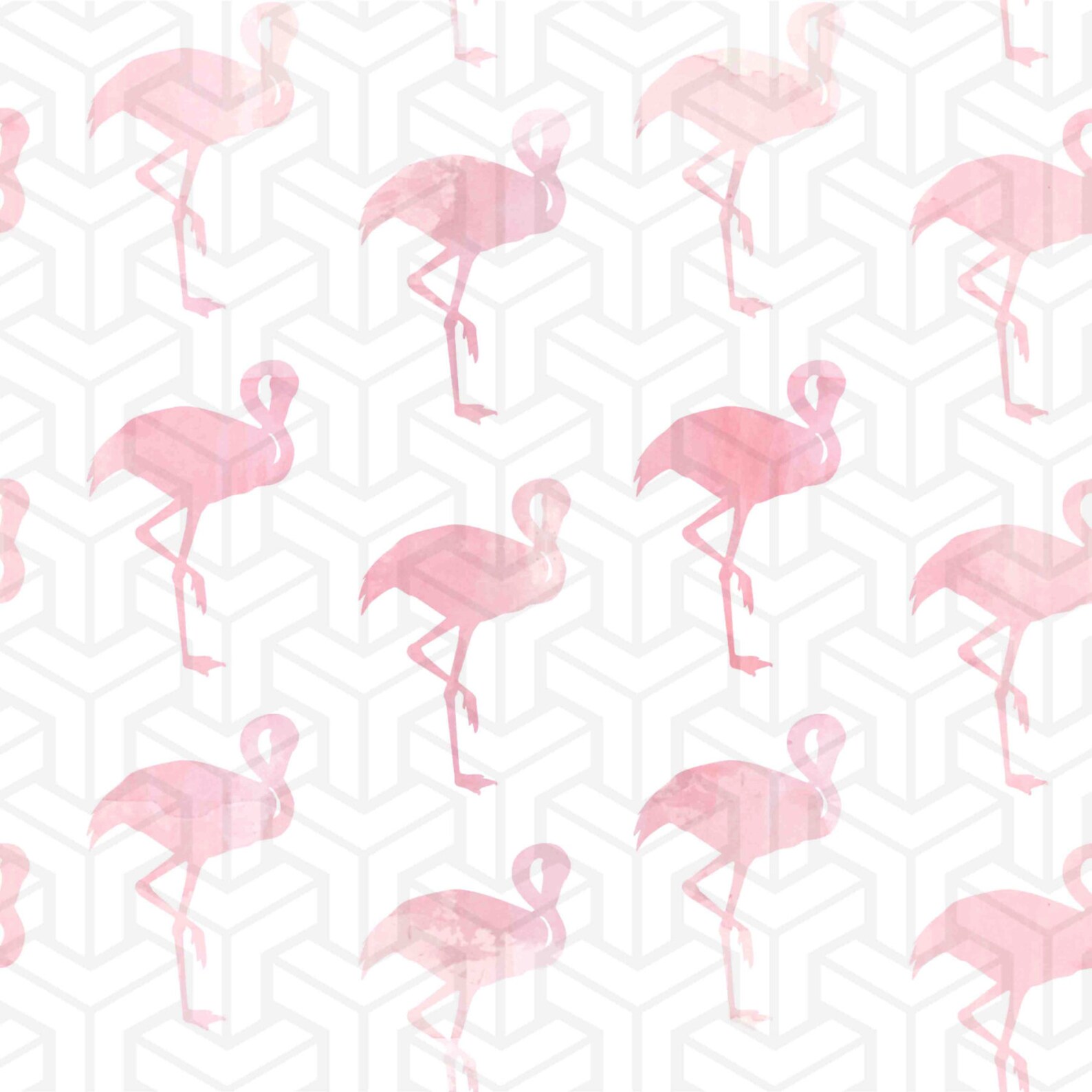 Printable Seamless Patterns Flamingo Watercolor Pack - Etsy