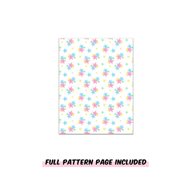 Printable Stationery Set - Stars - Notes / Card / Gift Tag / Envelope ...