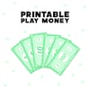 Kids Pretend Play Printable Play Money Basic Set - Etsy