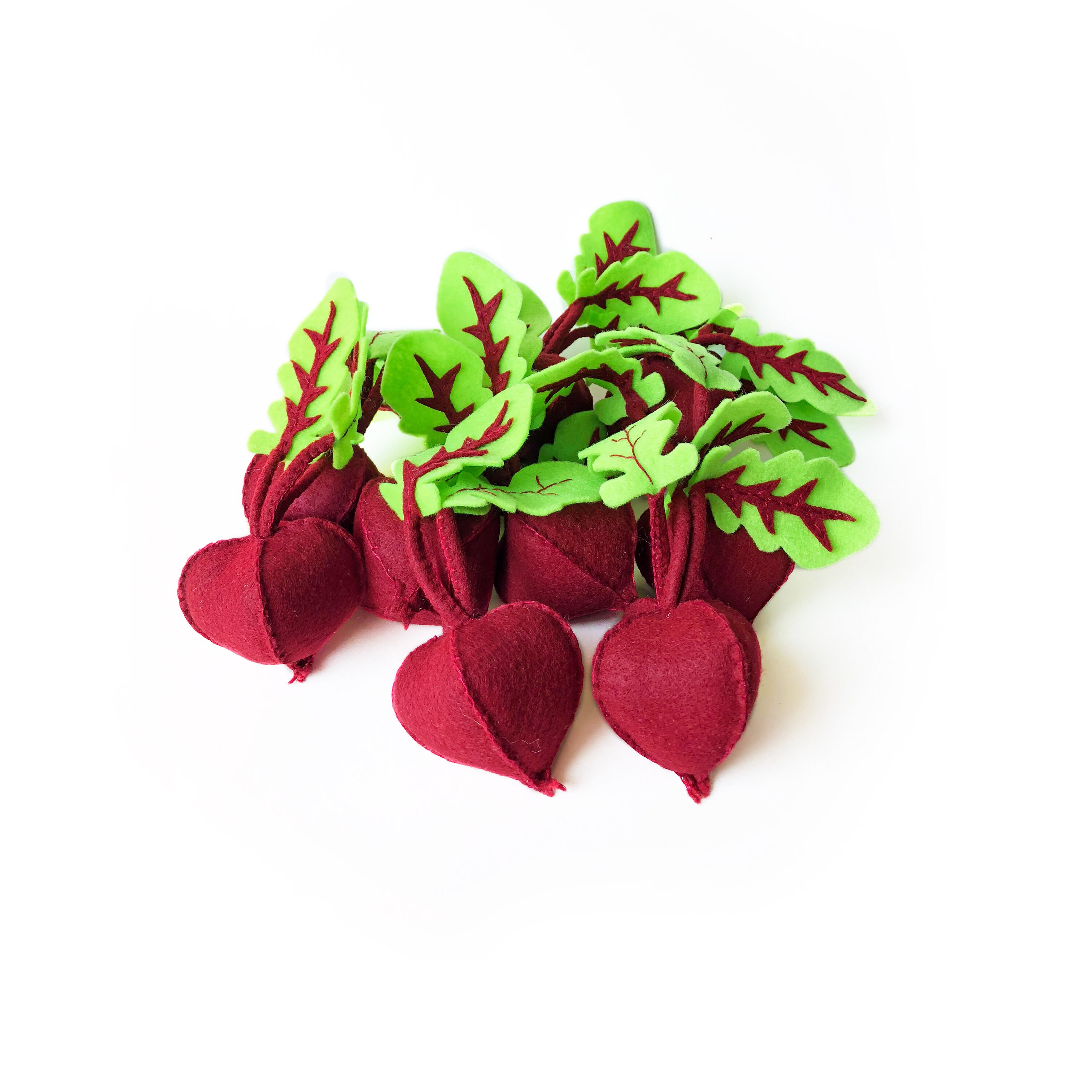 Beet PDF Felt Pattern Easy Play Food DIY Template & - Etsy