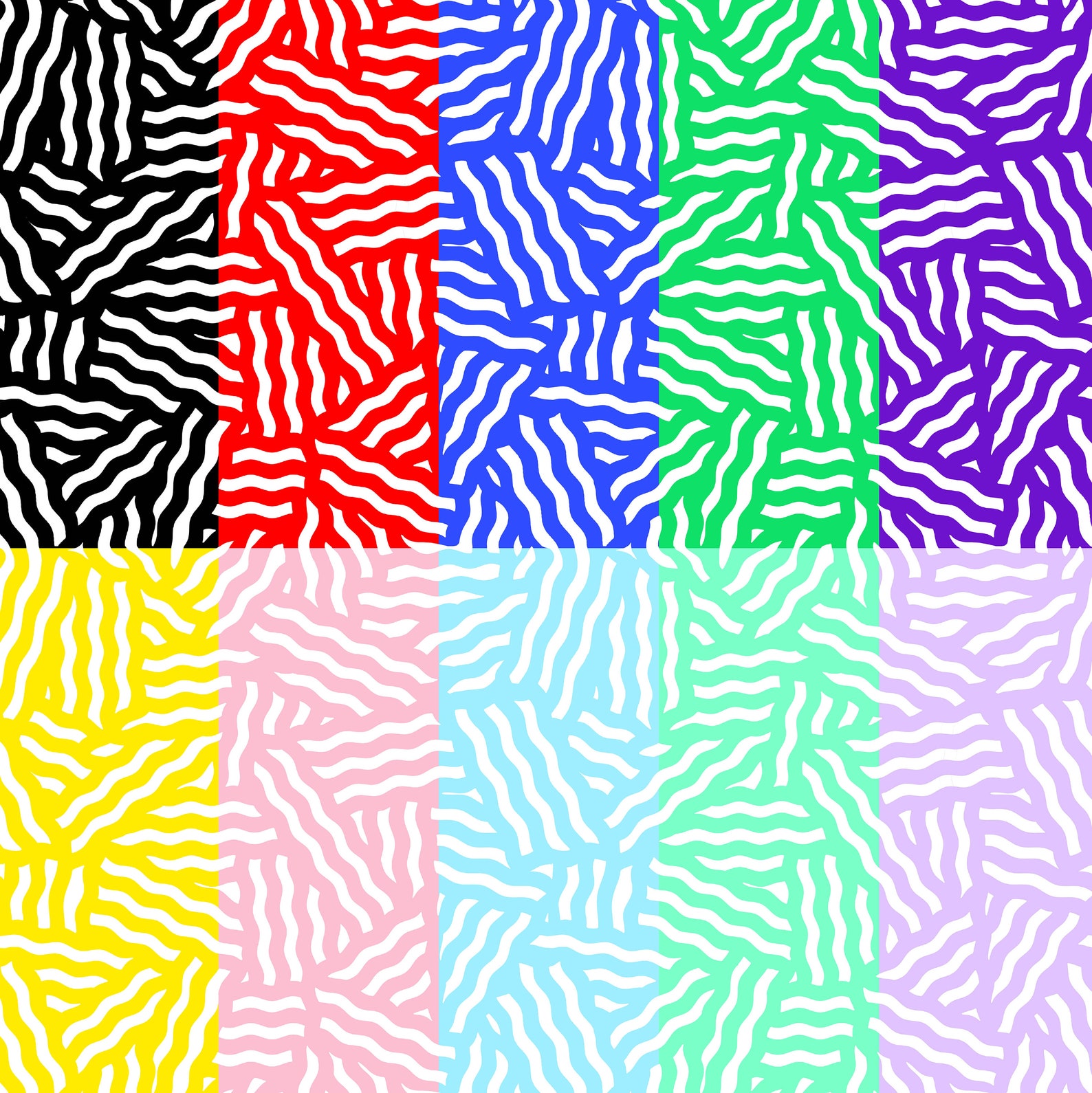 Printable Seamless Patterns 90s Pack Digital Scrapbook - Etsy