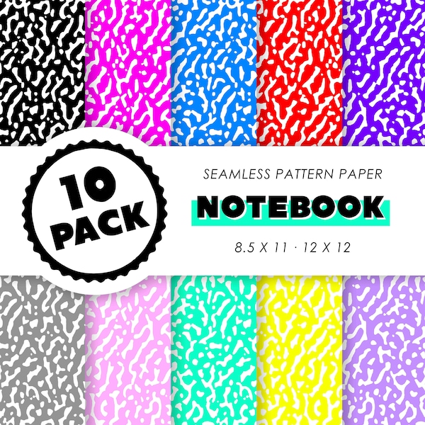 Composition Notebook Background - Etsy