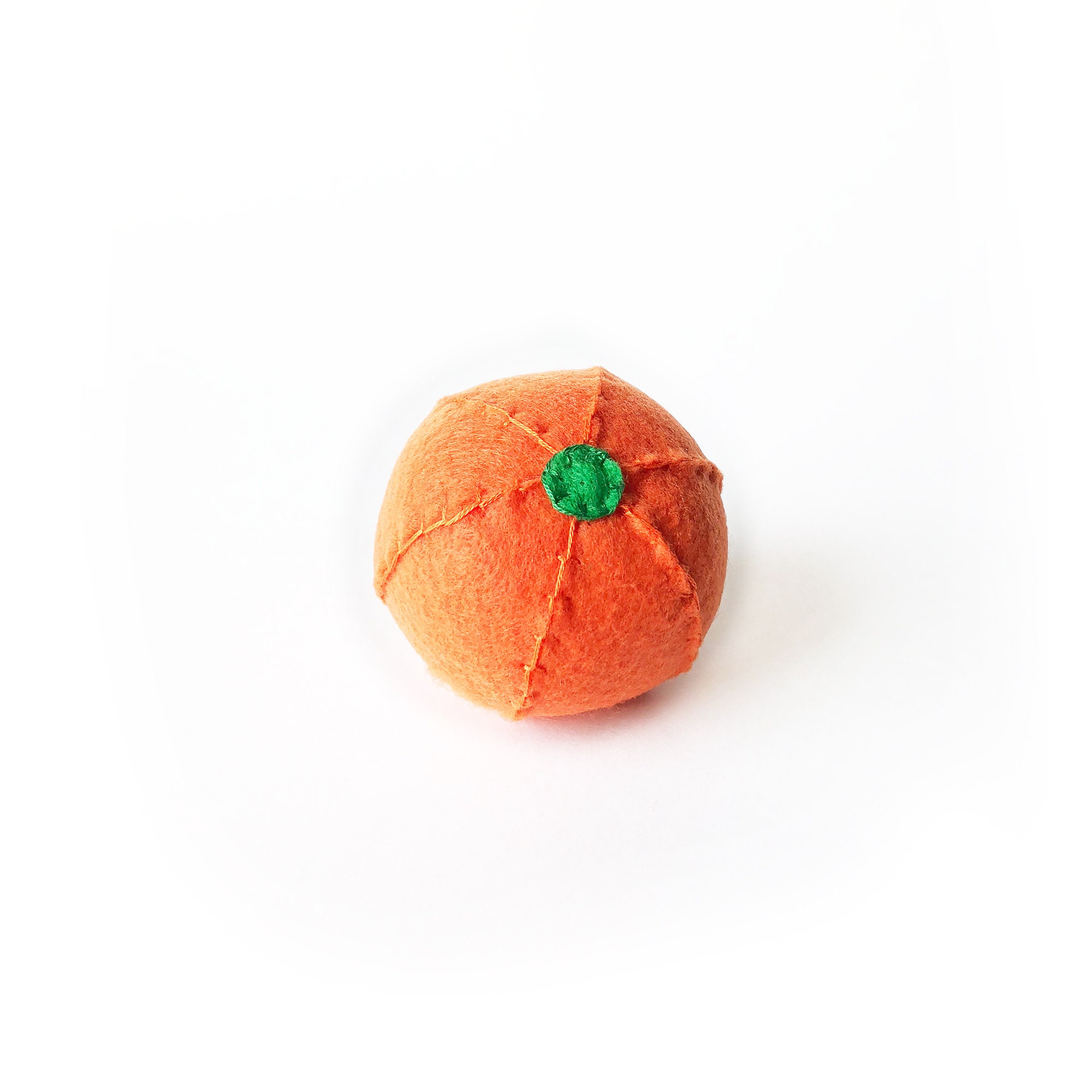 Orange PDF Felt Pattern Easy Play Food DIY Template & Instructions - Etsy