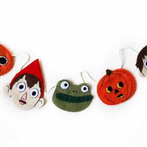 Over the Garden Wall Pottsfield Pumpkins Garland Halloween Fall ...