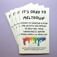 Autistic Adult Self-advocacy Communication Card, Cat Autism Printable ...