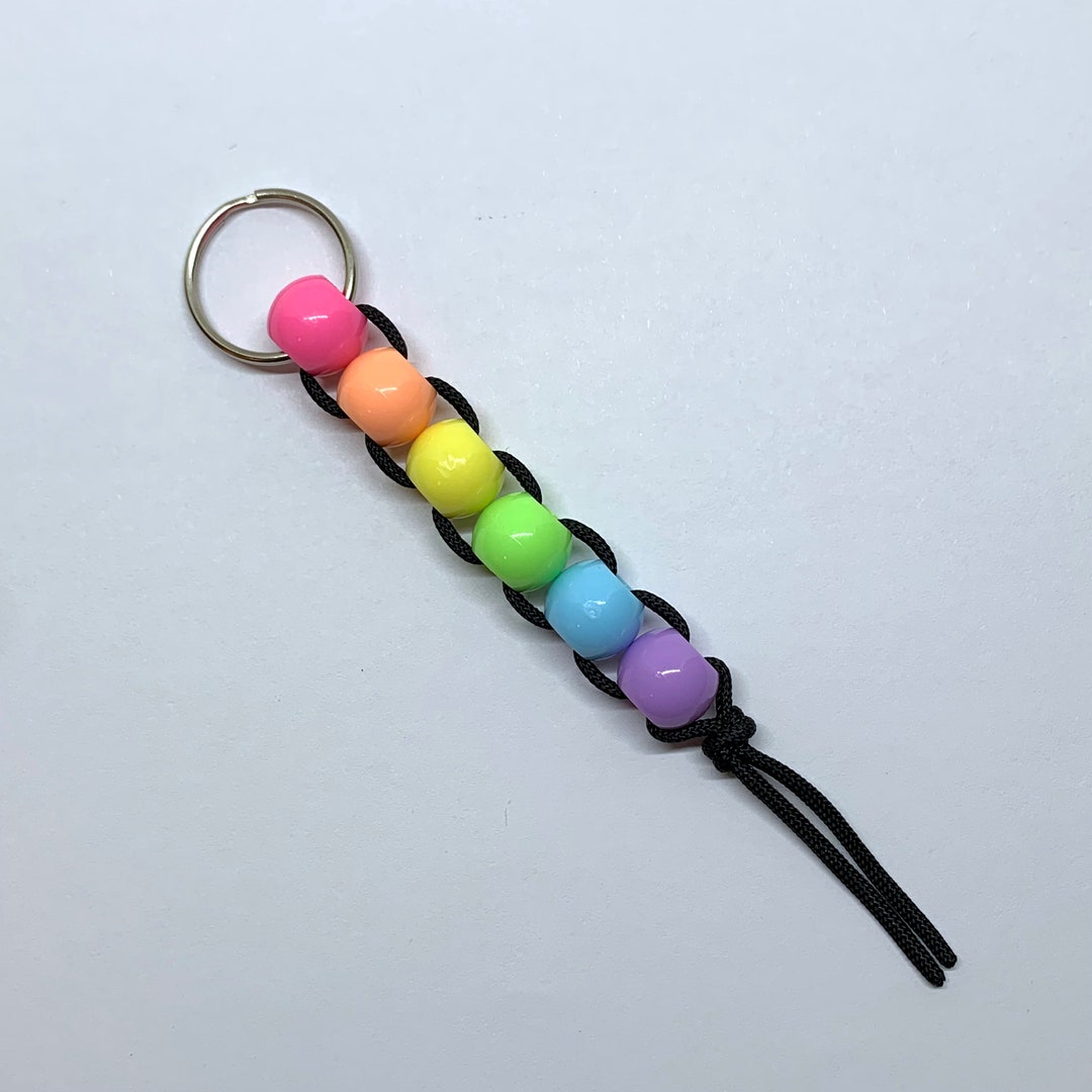 Pastel Pride | Chunky Rolly Bead Squiggle - Stim Toy, Fidget Toy - Etsy