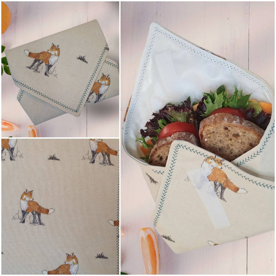 Zero Waste Sandwich Wrap / Sustainable Living Lunch / Vegan Friendly ...