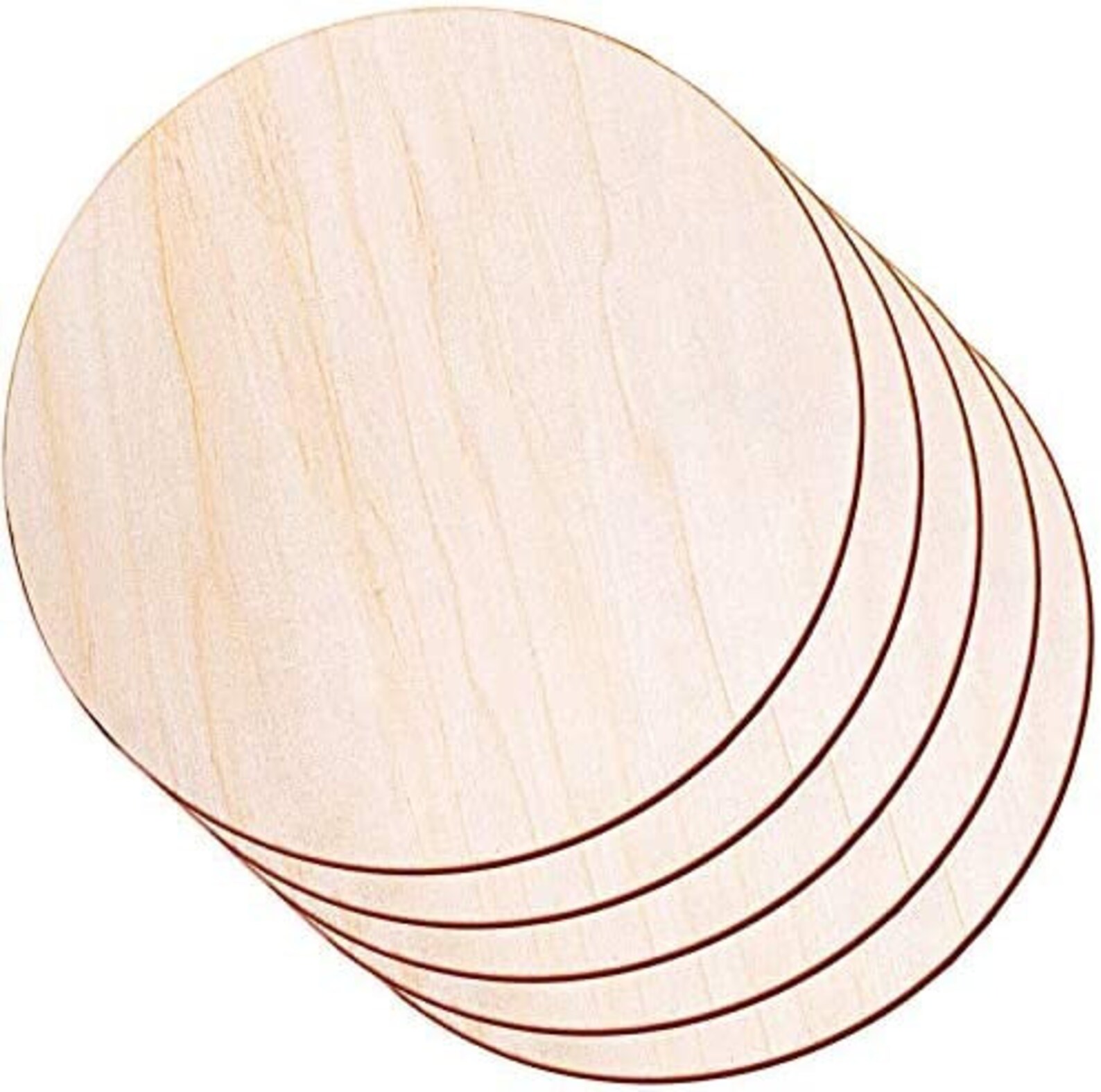 Unfinished Wood Circle Wood Round Birch DIY Craft Blank - Etsy