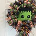 Deco Mesh Wreath Tutorial Halloween Wreath Tutorial Adding a Character ...