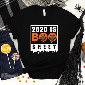 2020 Shirt, 2020 Boo Sheet, Short-sleeve Unisex T-shirt - Etsy