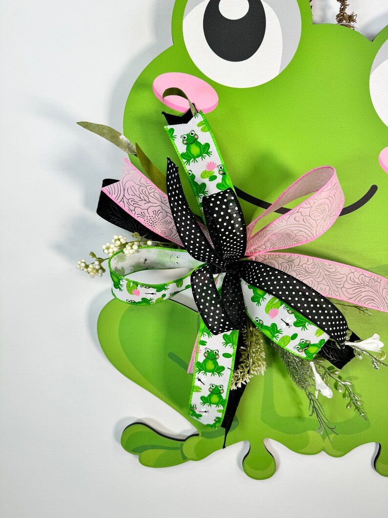 Frog Wreath, Front Door Wreath, Wreath for Every Day, Best Door Wreath ...