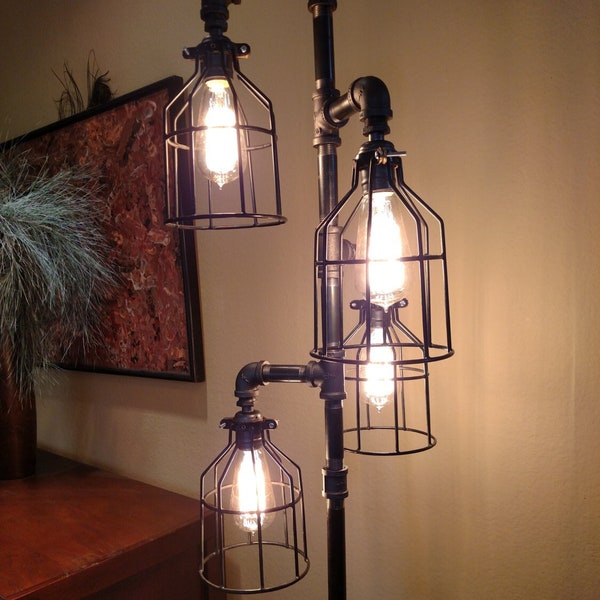 Cage Lamp - Etsy