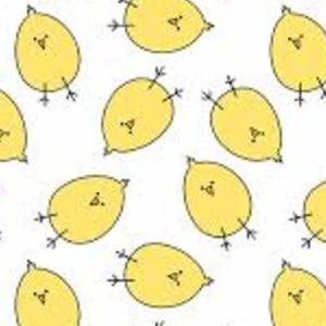 Baby Chick Fabric, Fabric by Yard, Half Yard, Cotton Fabric, Andover ...