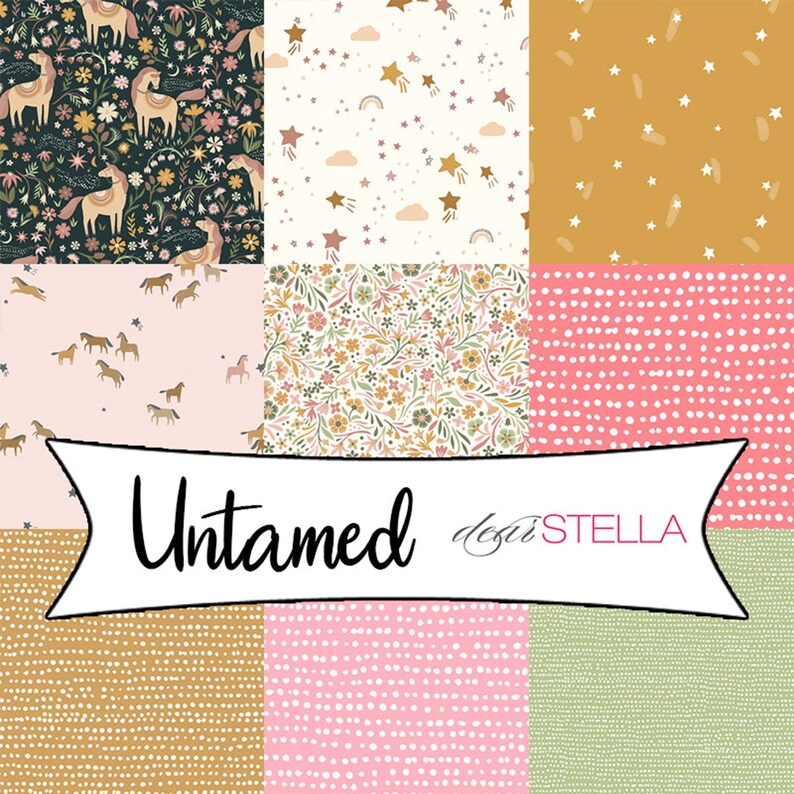 Starry Night Fabric, Dear Stella Fabric, Fabric by the Yard, Half Yard ...