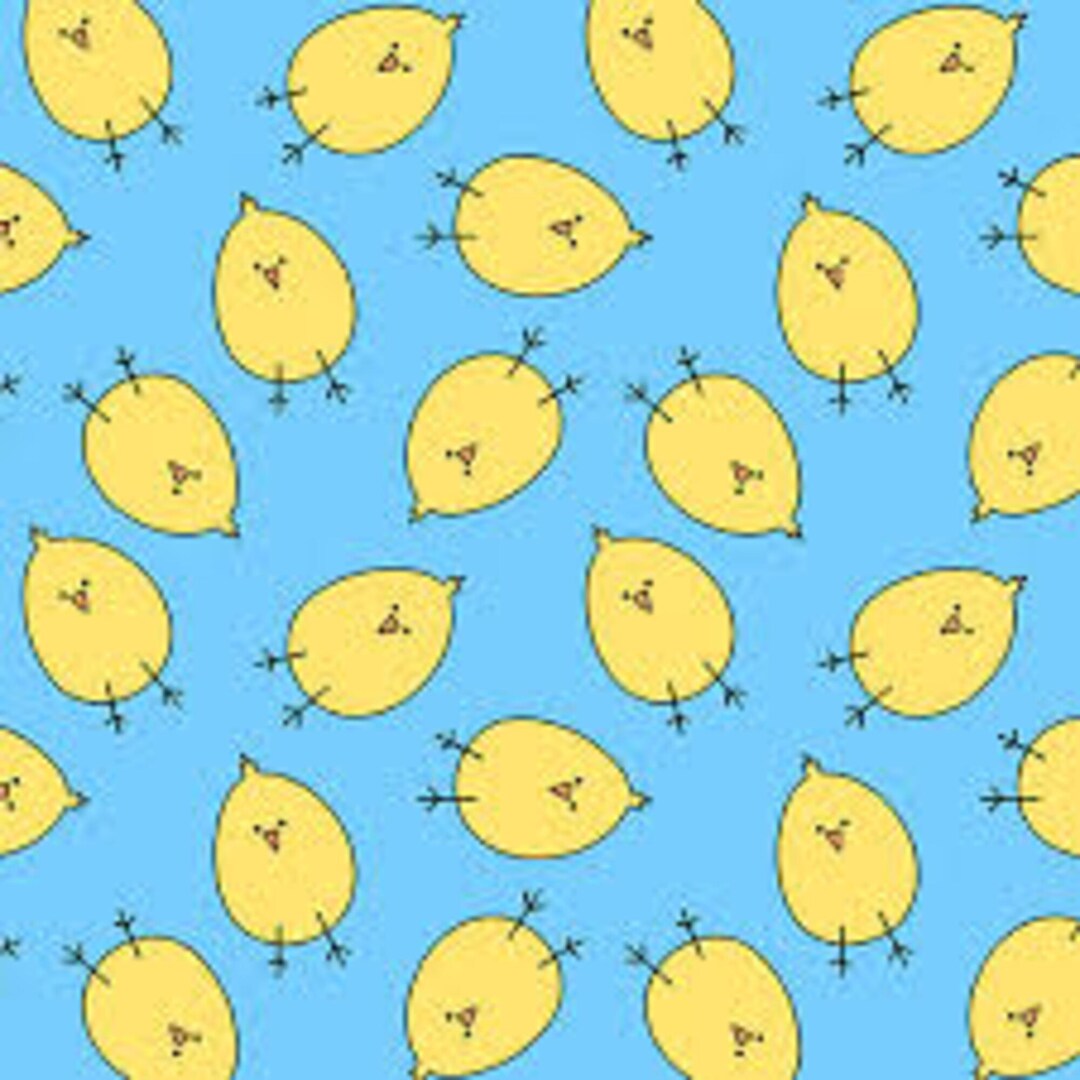 Baby Chick Fabric, Fabric by Yard, Half Yard, Cotton Fabric, Andover ...
