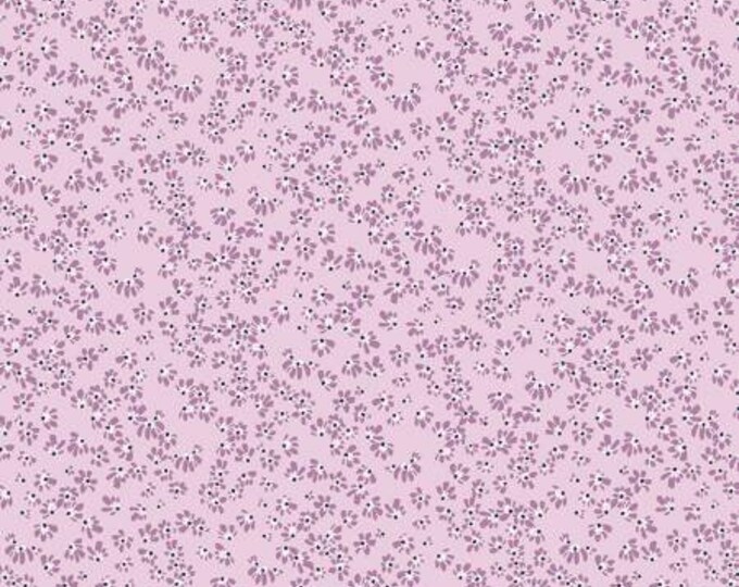 Dear Stella Fabric, Lilac Floral, Fabric by the Yard, Half Yard, Cotton ...