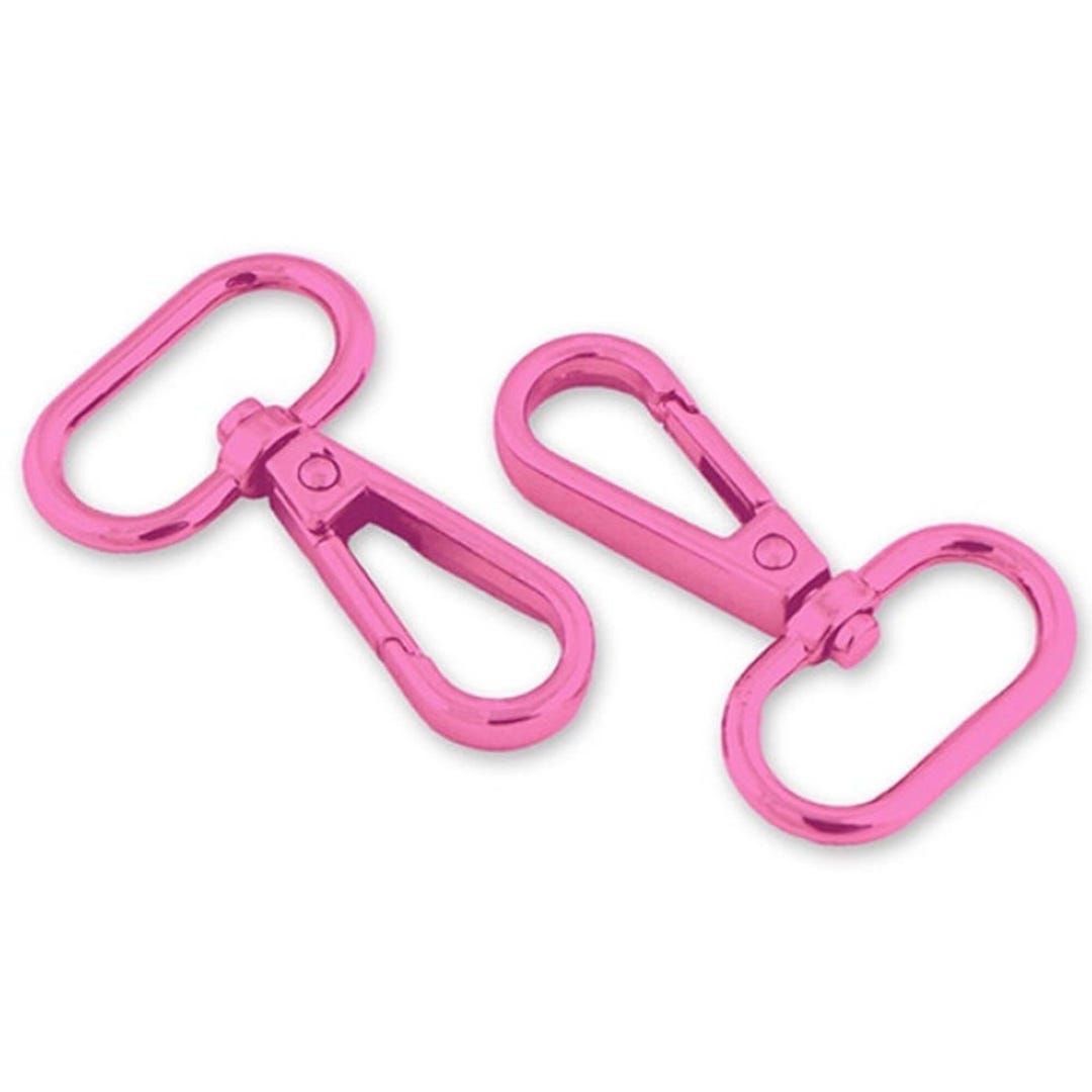 Swivel Hook Oval 1 Inch Pink Metal, Tula Pink Hardware, Sallie Tomato ...