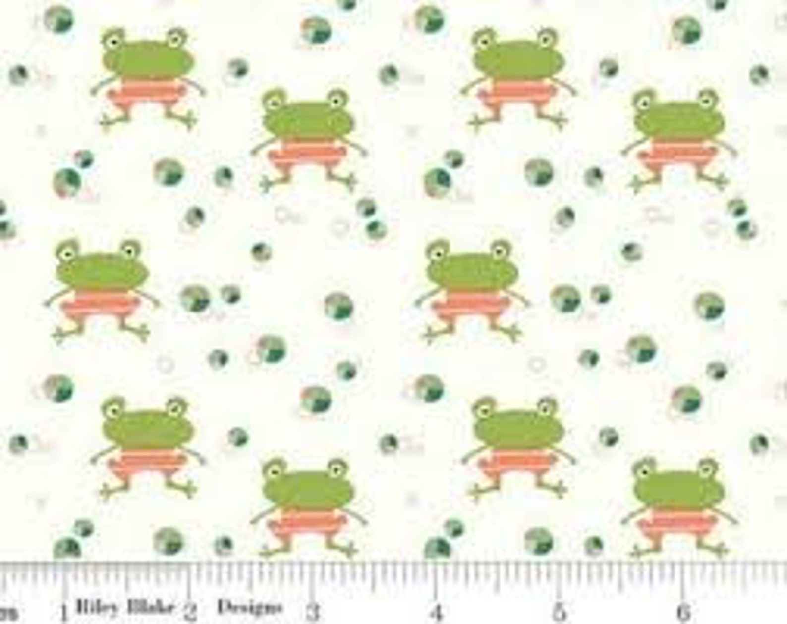 Frog Fabric Riley Blake Designs Fabric by the Yard Ready - Etsy